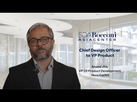 Chief Design Officer to VP Product | Executive MBA Career transformation - Anand Jha's IEMB Journey