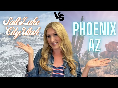 Phoenix vs Salt Lake City | Which is the better place to live?