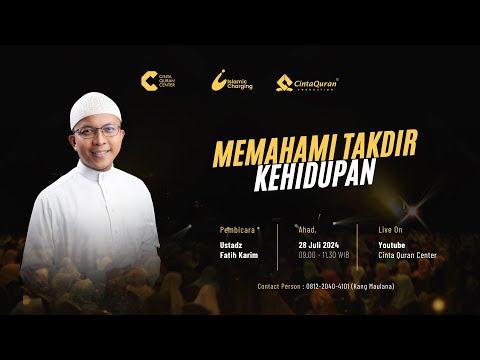 MEMAHAMI TAKDIR KEHIDUPAN | Besama Ust Fatih Karim