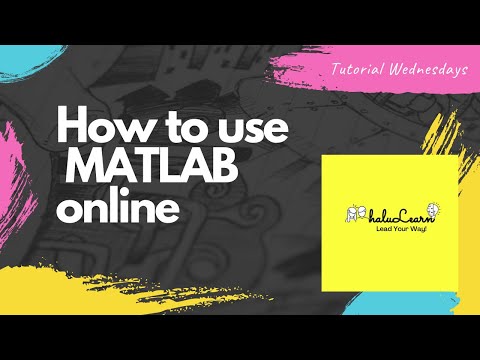 How to use MATLAB online| Make account on MATLAB| MATLAB for beginners
