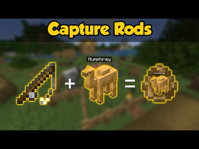 Capture Rods Minecraft Data Pack
