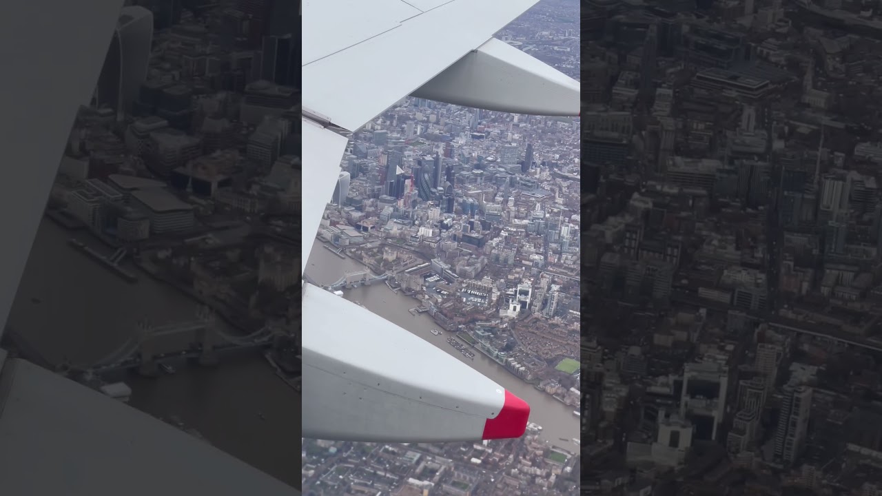 London from airplane view #travel #traveling #travelgram #plane #planeview #airplanes
