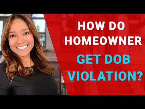 How Do Homeowners Get DOB Violations? || DOB Fines Explained in NYC