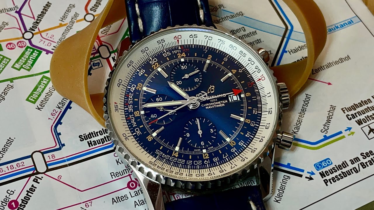 Breitling Navitimer GMT World
