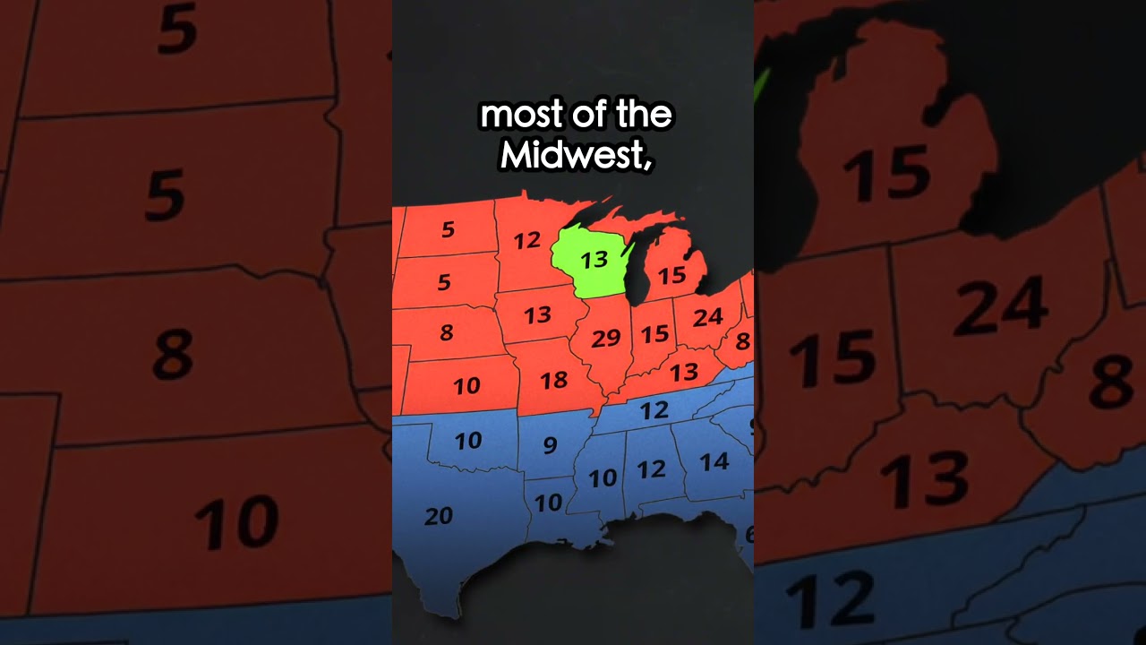 The 1924 US Election Landslide: Coolidge's 382, Davis' 136 & La Follette's 13 Electoral Votes