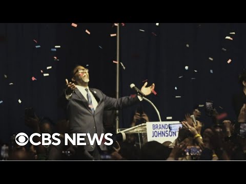 Progressive Democrat Brandon Johnson wins election for mayor of Chicago