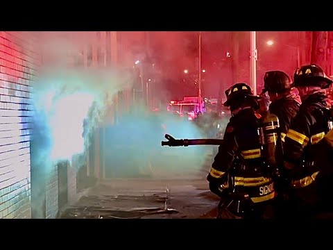 FDNY Bronx 10-75 Box 4701 Fire in Electrical Panel in Basement Vehicle Moved with Jack