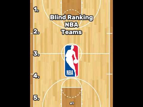 Blind Rank NBA Teams 1 #nba #basketball #teams