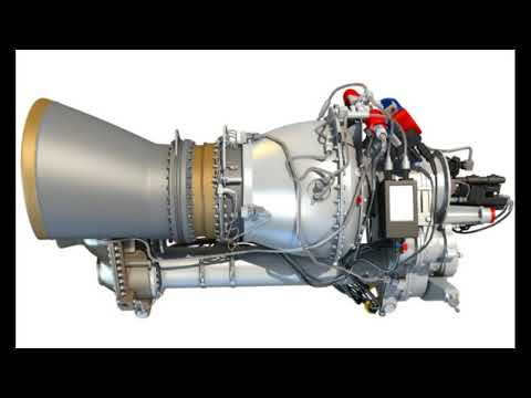 Aircraft Turbine engine startup, sound effect