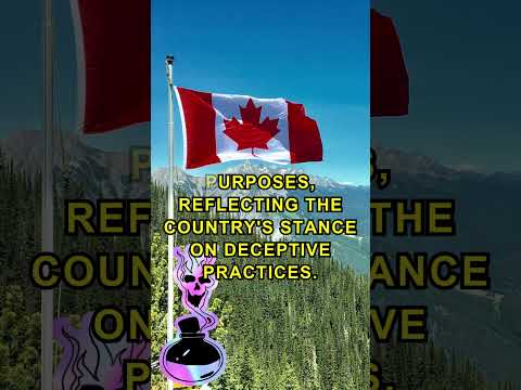 Canada's Secret 👀 And Unusual Legislation #legalfacts