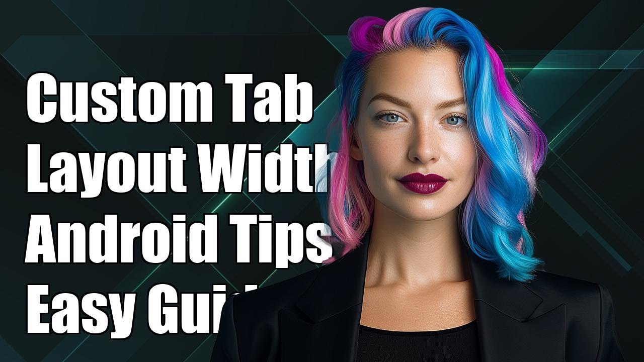 Android TabLayout custom indicator width