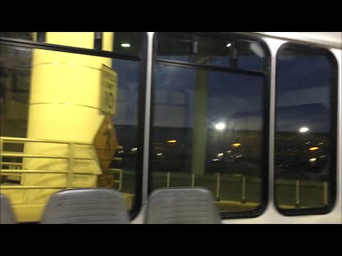 Arriving At (DTW) Airport - Delta Air Lines Terminal - US National Park Shuttle Bus