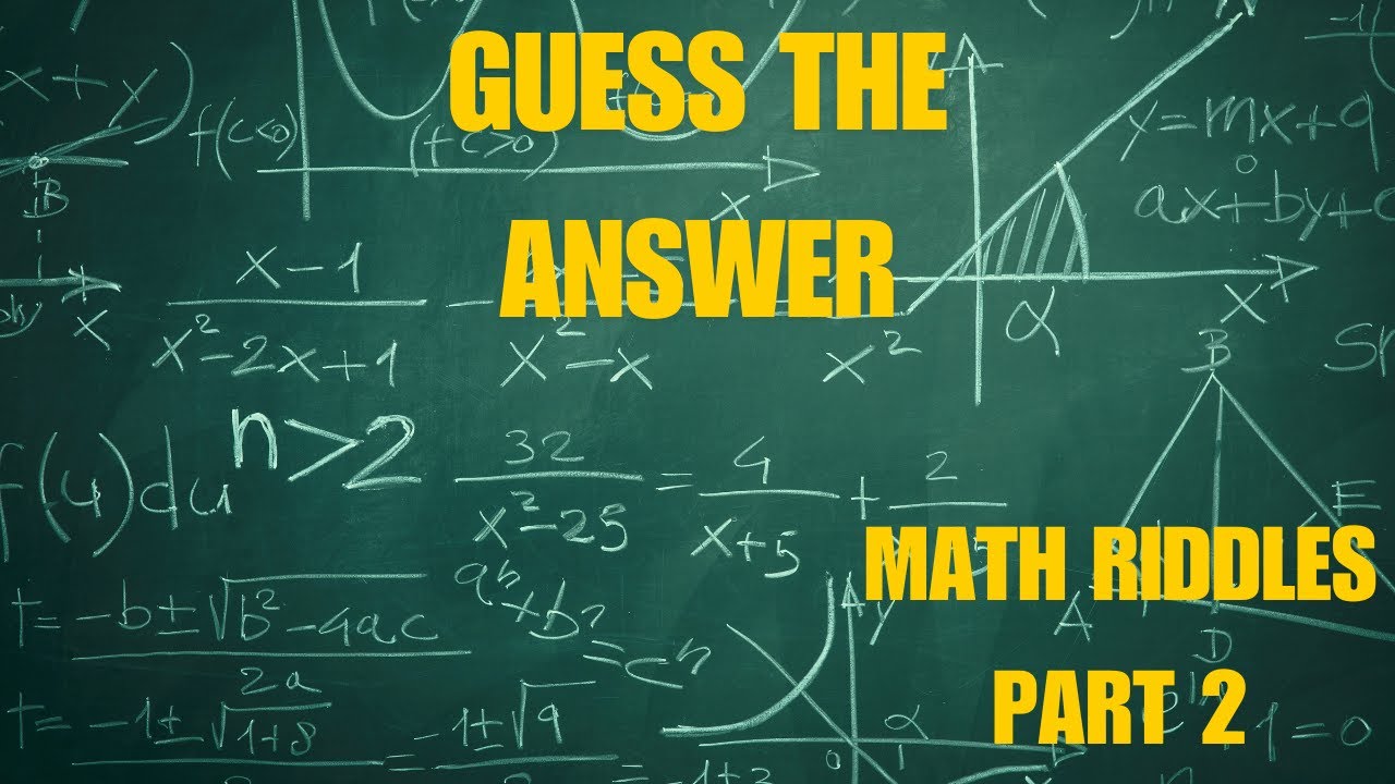 Math Riddles Part2