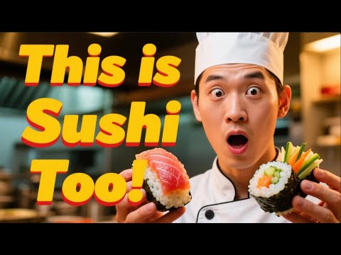 🍣 Did You Know Sushi Doesn’t Always Have Raw Fish? 🍣 The Truth About Sushi's Origins.