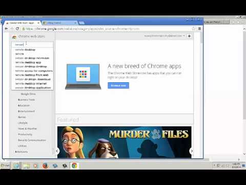 How to install Google Chrome Remote Desktop