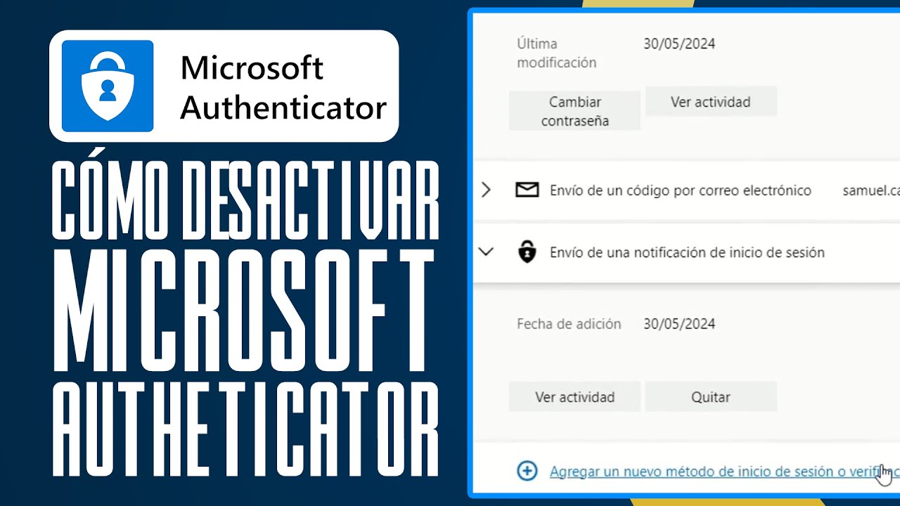 Cómo Desactivar Microsoft Authenticator (¡FÁCIL!)