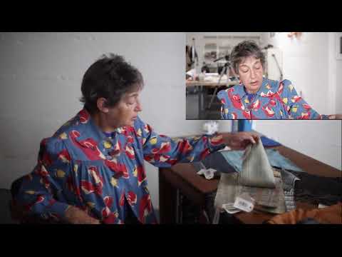 Andrea on textile design – Japanese Oshima Tsumugi, 1940's hand woven, plaids.