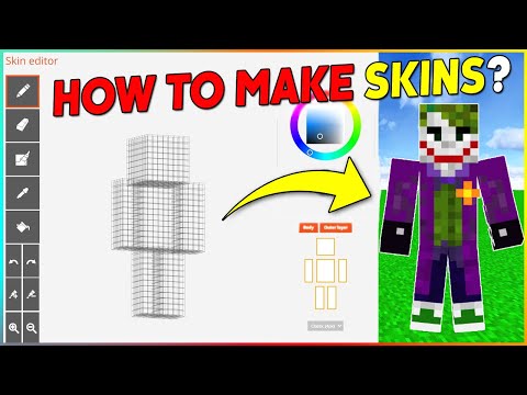 MAKE YOUR OWN SKIN FOR FREE | T LAUNCHER | HOW TO MAKE CUSTOM SKIN IN MINECRAFT (HINDI)