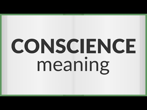 Conscience | meaning of Conscience