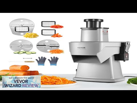 VEVOR Electric Vegetable Slicer 4 in 1 Multifunctional Food Cutter 200W Vegetable Review