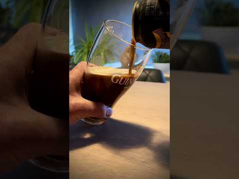 How to pour a Guinness
