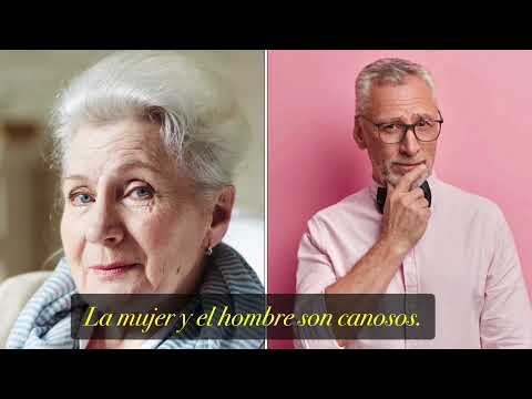Learning Spanish: Hair Colors, Tall vs. Short, Near vs. Far [English-Spanish Translations]