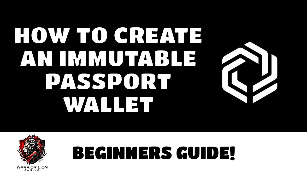 How To Create An Immutable Passport Wallet Tutorial | IMX Blockchain Beginners Guide