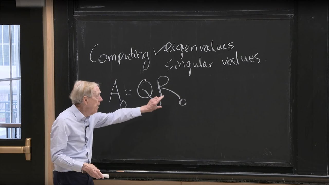 12. Computing Eigenvalues and Singular Values