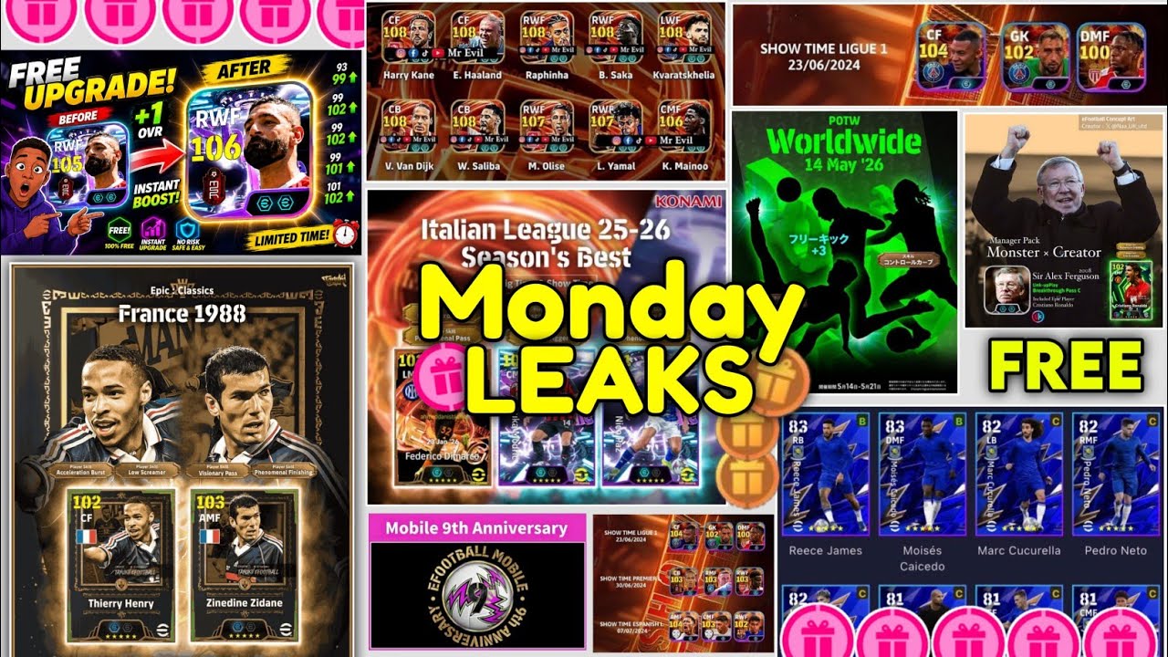🚨 FREE SHOWTIME & Big Time COMING! 😱  What's coming on Monday & Next Thursday in eFootball 2026