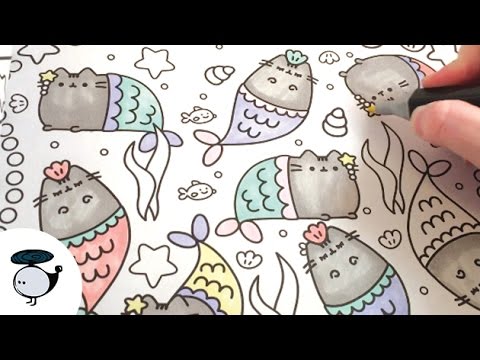 Kolorowanka Pusheen! (Gadatliwa)