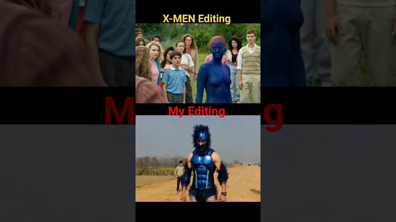 X-Men Editing Jennifer Lawrence Mystique