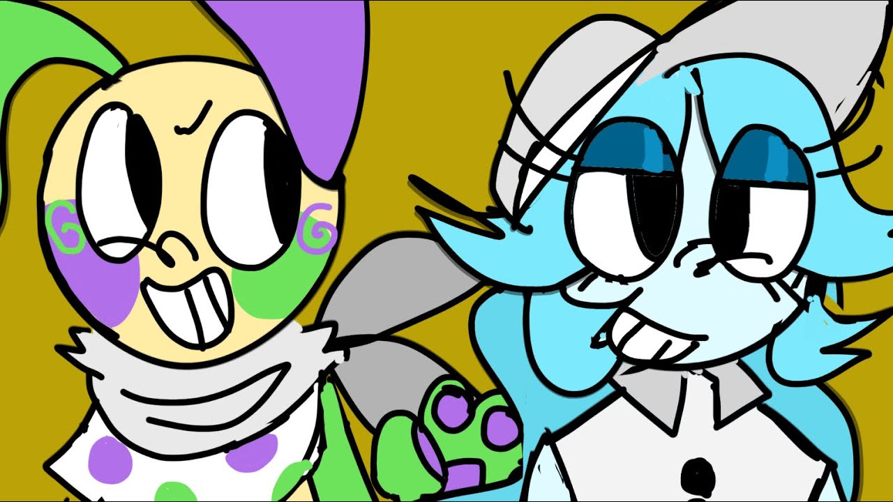 do the bartman!! // dandys world animation meme (looey + connie)