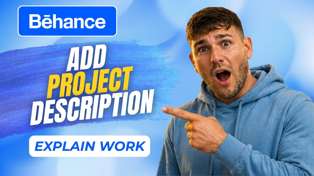 How To Add Description To Behance Projects (Easy Tutorial 2026)