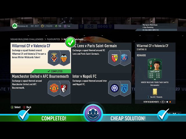 FIFA 23 Ultimate Team World Cup Marquee Matchups SBC (December 29): How ...