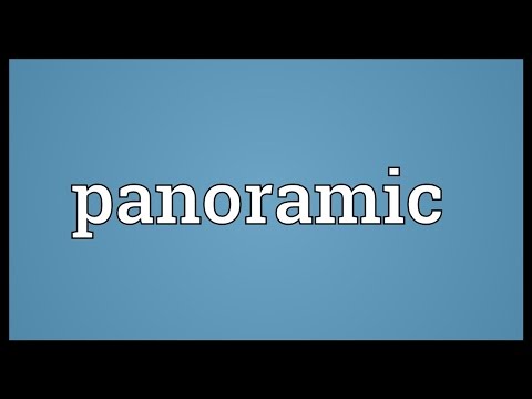 Panoramic Meaning