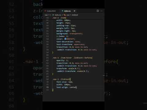 Nav Bar Menu Animation Button using #htmlcss #transition #coding #cssanimation