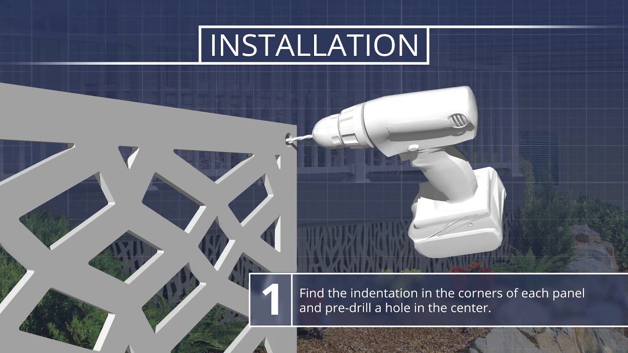 Freedom Allure Decorative Screen Panels Product & Install Overview