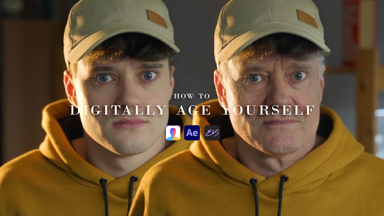 Digitally Age Yourself in After Effects | EbSynth + FaceApp | Tutorial