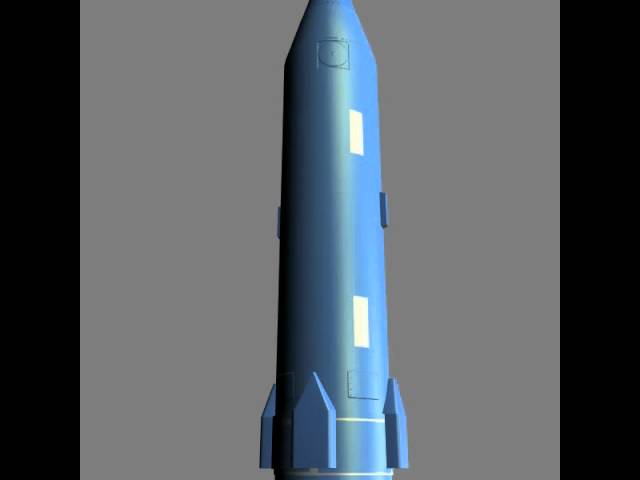 Iranian Sejil-2 3D Model - FlatPyramid