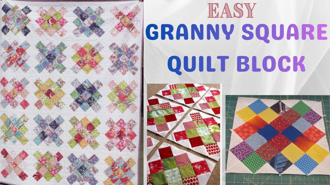 Easy Granny Square Quilt Block Tutorial | Perfect for Beginners