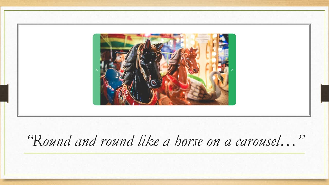 Carousel (Slider) made with Vanilla Javascript