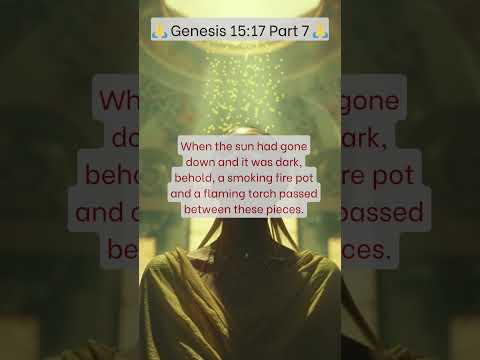 π "Genesis 15:17: Why Did God Appear as Firepot & Torch?" Part 7 π #Genesis, #God