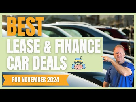 The BEST Vehicle Lease Deals - November 2024