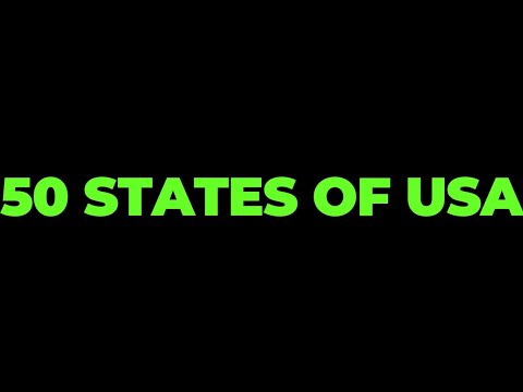 185. Explaining the nicknames of the 50 states in the United States of America