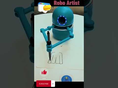 🛑Robot Artist 🎨 __AI__#robot #art #shorts #viral #video