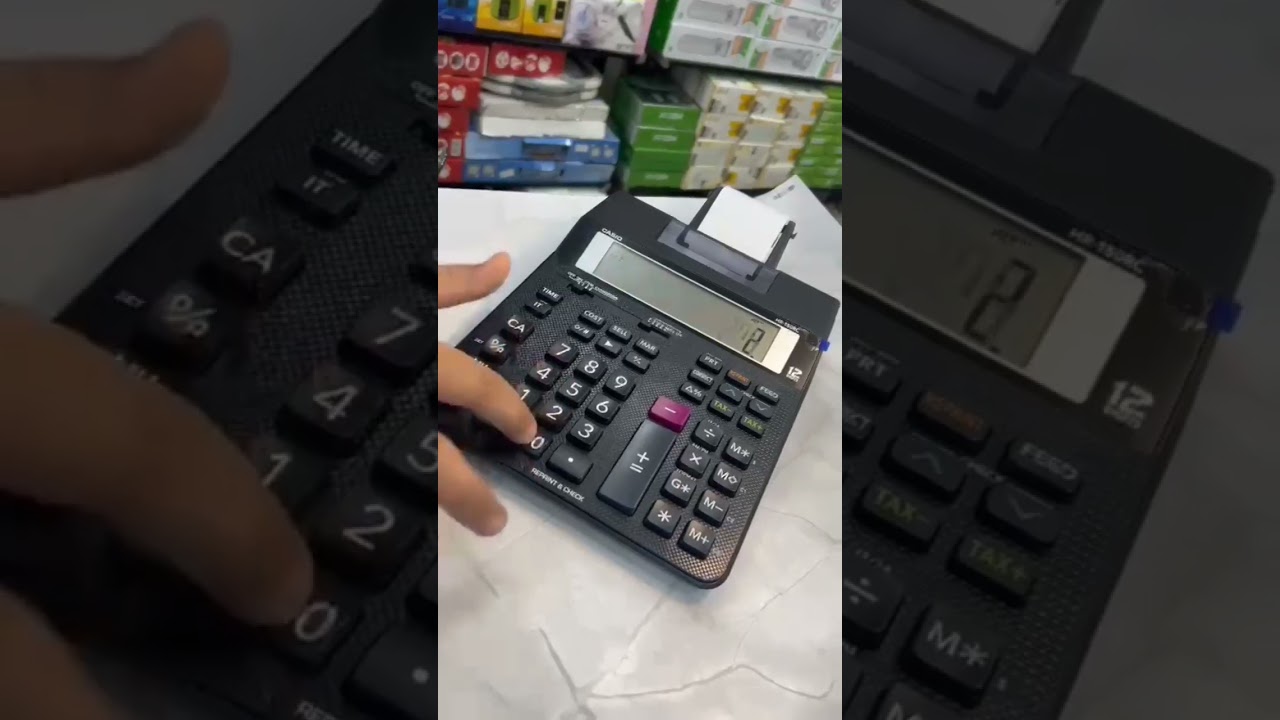 #shorts Casio Printing calculator #tech #unboxing #viral #trending #newgadgets #foryou #casio