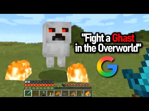 Google AI Minecraft is horrifying.