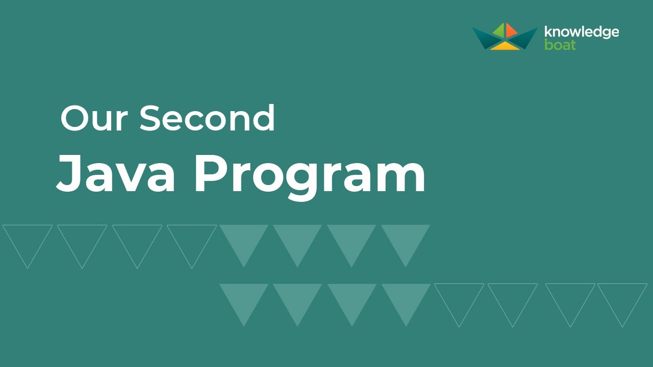 Second Java Program | ICSE Computer Applications | Java & BlueJ