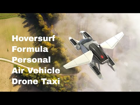 Hoversurf Formula Personal Air Vehicle Drone Taxi Urban Air Mobility