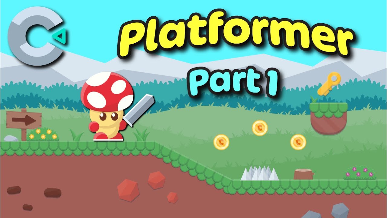 Construct 3 Platformer Tutorial for Beginners (Part 1)